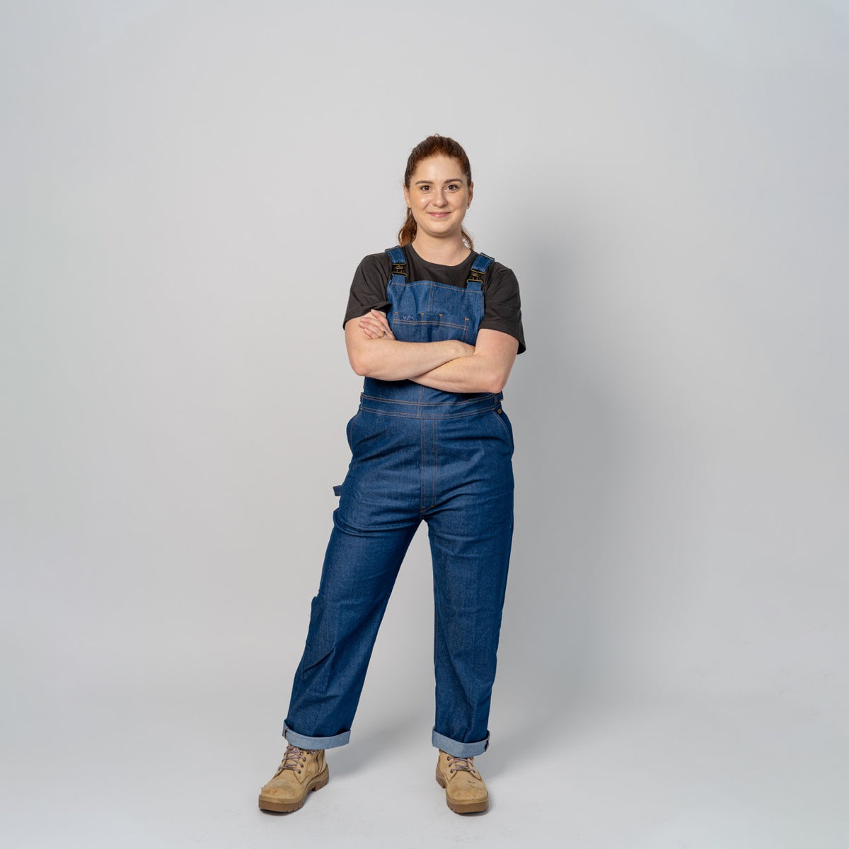 DENIM OVERALLS - REBEL – eve workwear