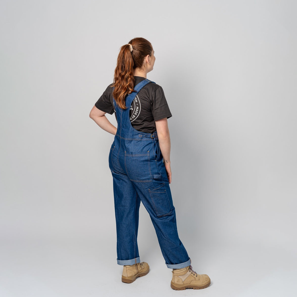 DENIM OVERALLS - REBEL – eve workwear