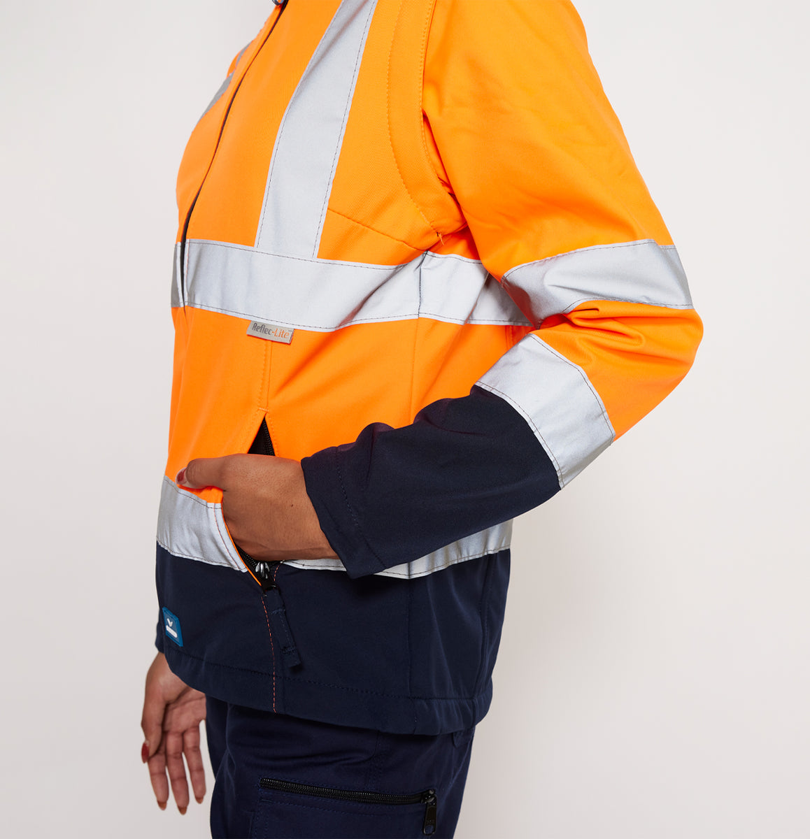 Hi-Visibility Waterproof Jacket – eve workwear